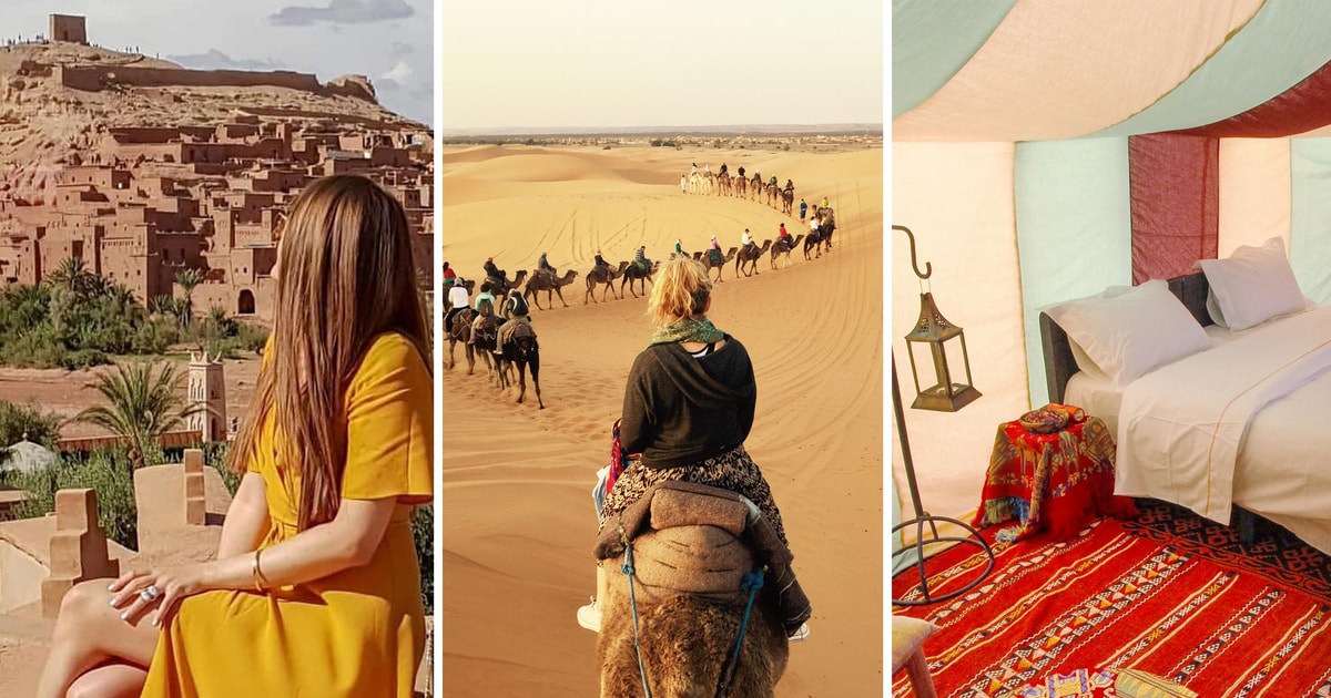 Da MARRAKECH: tour di 3 giorni nel deserto del Sahara, pasti inclusi ...