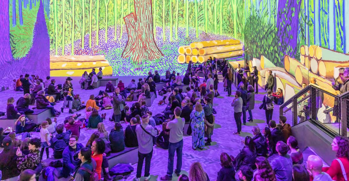 London: David Hockney's Immersive Exhibition Entry Ticket | GetYourGuide