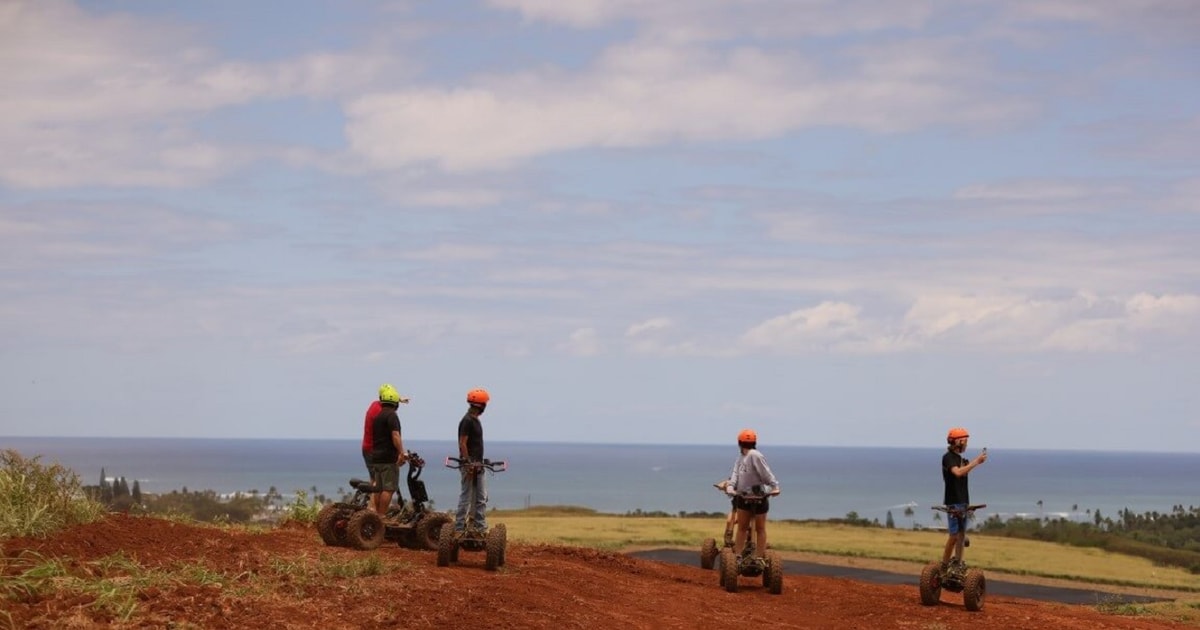 Oahu, Haleiwa: Da Mongoose EzRaider 1,5 Stunden ATV Abenteuer ...
