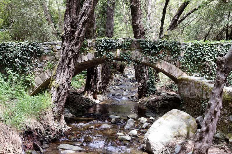 Troodos: Waterfall, Omodos, Medival Bridge & wine tasting | GetYourGuide