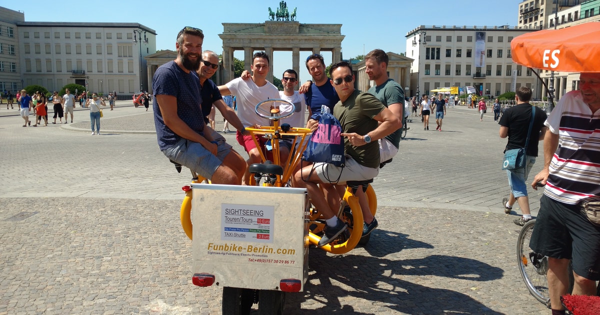 Berlin: Fun Private Guided Sightseeing Tours with Teambikes | GetYourGuide