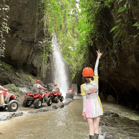 Ubud: Quad ATV Waterfalls & Barong Caves | GetYourGuide