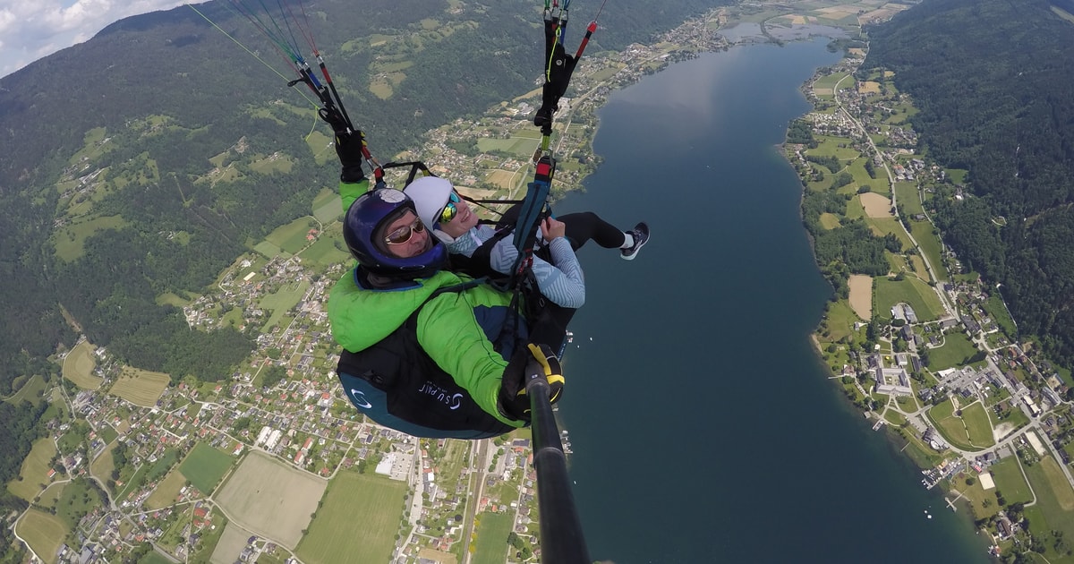 Kärnten/Ossiachersee: Paragleiten " Thermikflug" | GetYourGuide