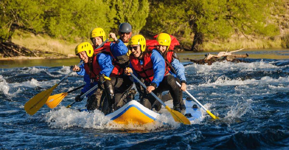 Stand Up Rafting Expedition on the Limay River | GetYourGuide