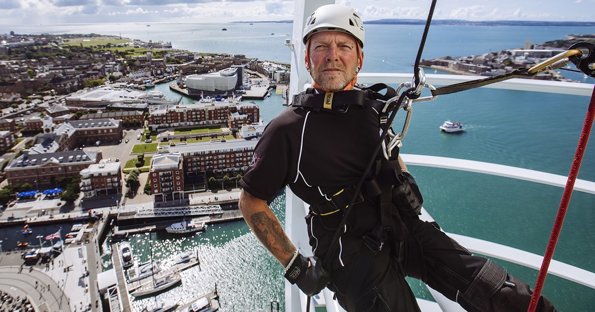 Portsmouth: Spinnaker Tower Abseiling Experience | GetYourGuide