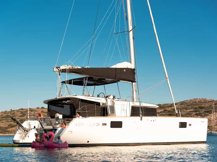 Agios Nikolaos: Morning Catamaran Cruise with Lunch | GetYourGuide