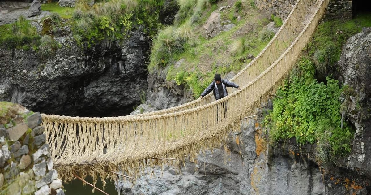 From Cusco: Queswachaka Bridge 1 day Private Tour | GetYourGuide