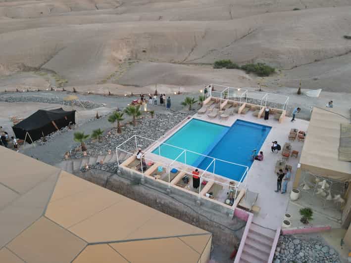 Marrakech: Overnight Agafay Desert Tour with Dinner and Show | GetYourGuide