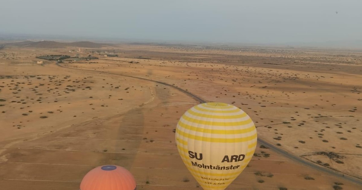 Cele mai recomandate lucruri de făcut în Marrakech: Plimbări cu balonul ...
