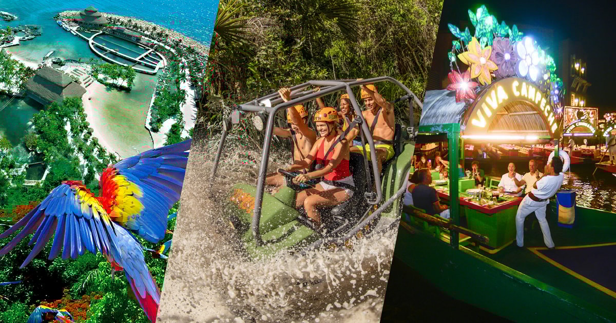 Park Package: Xcaret Plus, Xplor, and Xoximilco | GetYourGuide