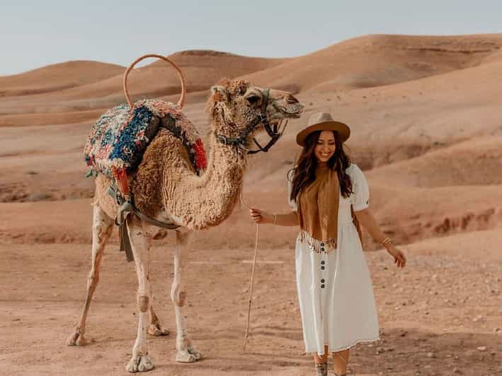 From Marrakech: Agafay Desert Dinner Show Camel ride Or Quad | GetYourGuide