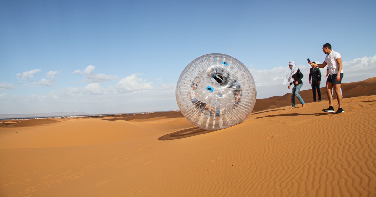 Aventura extrema con Harness Zorbing en las dunas de Merzouga | GetYourGuide