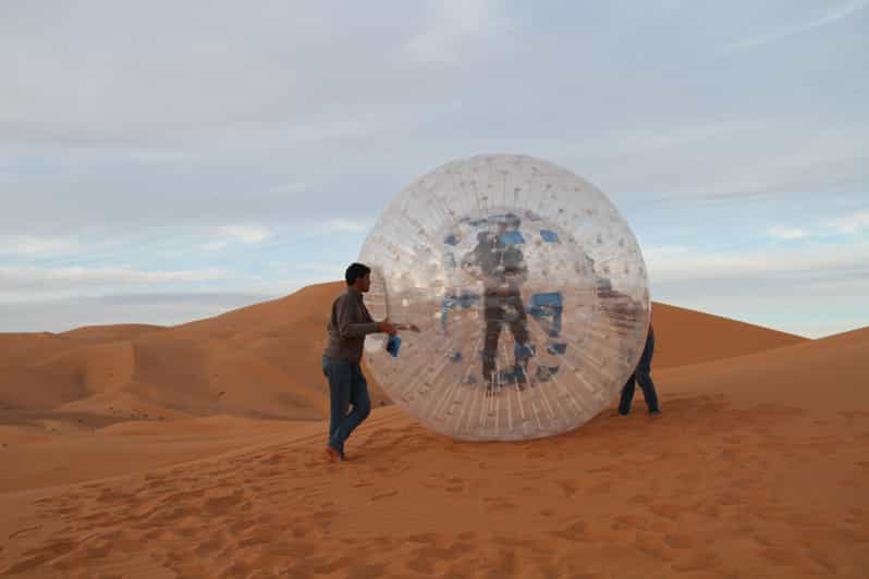 Aventure extrême avec Harness Zorbing dans les dunes de Merzouga ...