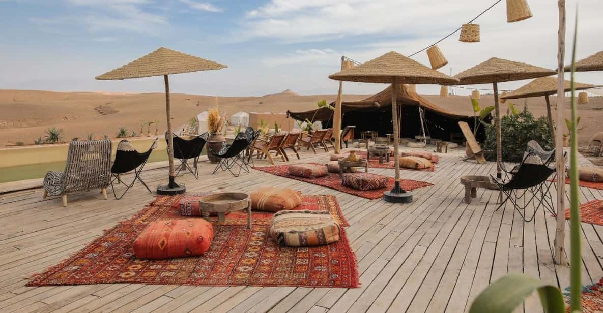 Marrakech: Halbtagestour zur Agafay-Wüste und Kamelritt | GetYourGuide