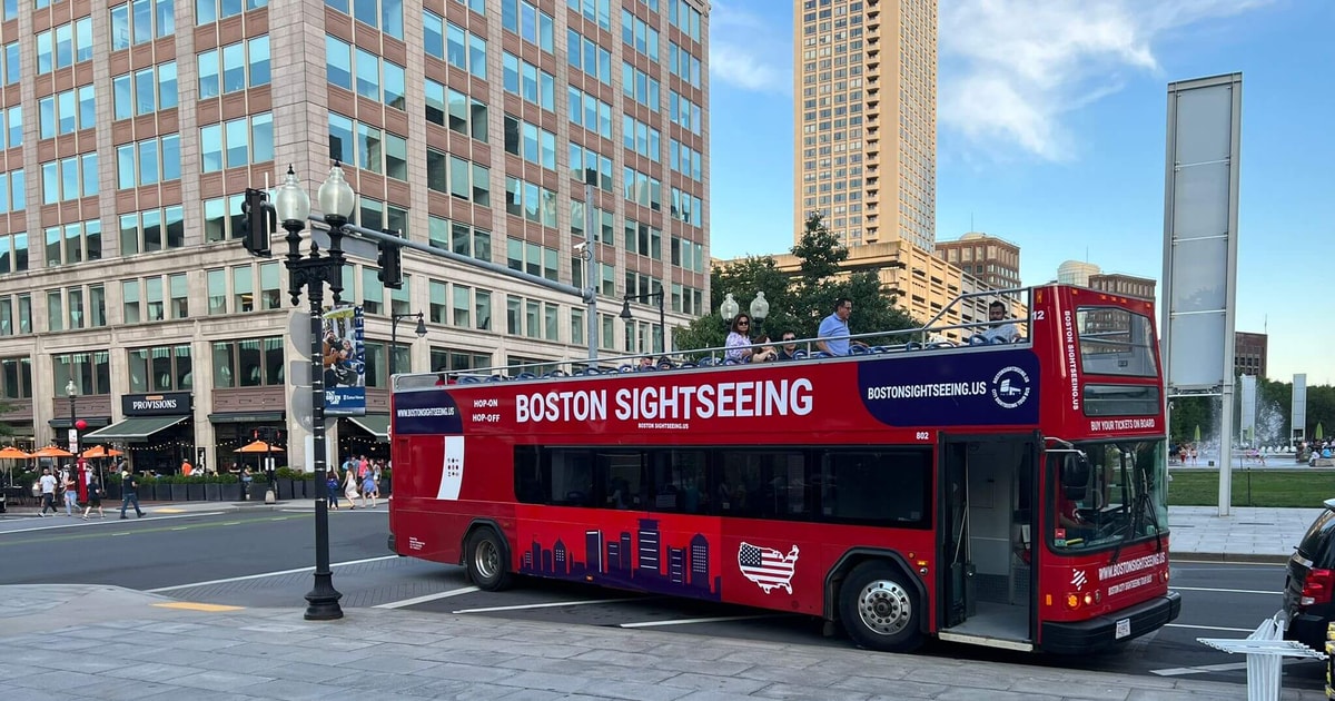Boston: Hop-On Hop-Off Gezi Otobüsü Turu | GetYourGuide