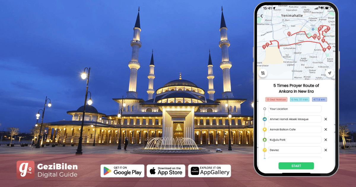 Ankara: 5 Times Prayer Route of Ankara In New Era | GetYourGuide