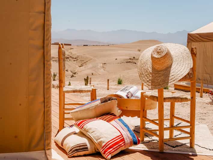 Dinner in Agafay Desert at Berber Camp with Sunset & star's | GetYourGuide