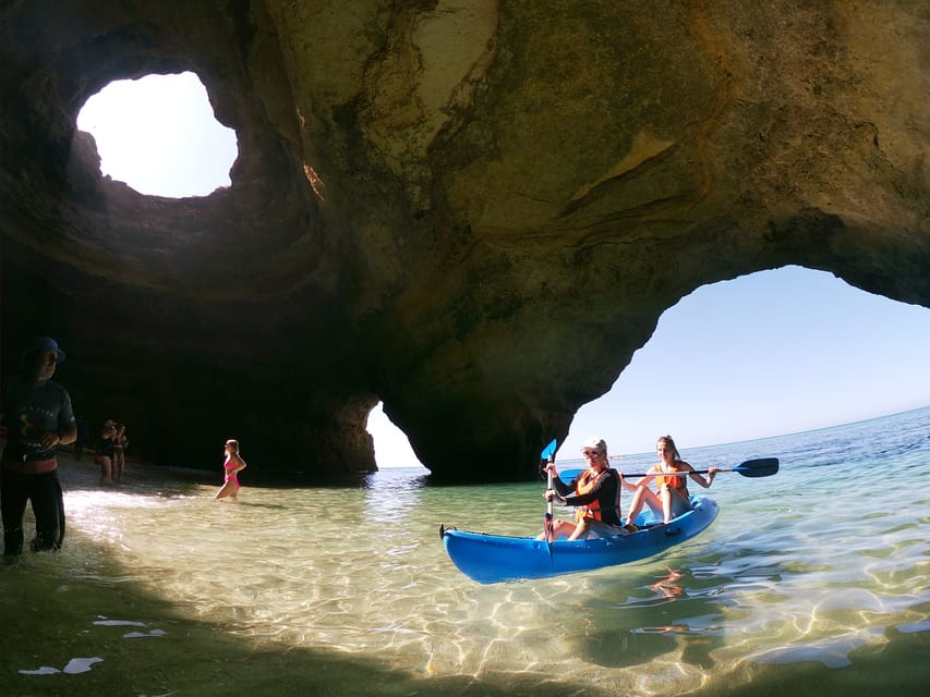 From Benagil Beach: Benagil Cave Guided Kayaking Tour | GetYourGuide