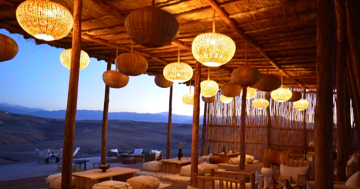 Marrakech: Agafay Desert Dinner, Camel Ride, and Music Show | GetYourGuide