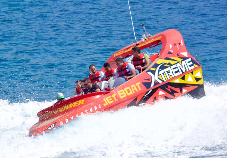 Hersonissos: Jet Boat Tour with Snorkeling | GetYourGuide