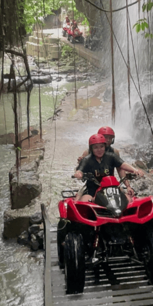 Ubud: Quad ATV Waterfalls & Barong Caves | GetYourGuide
