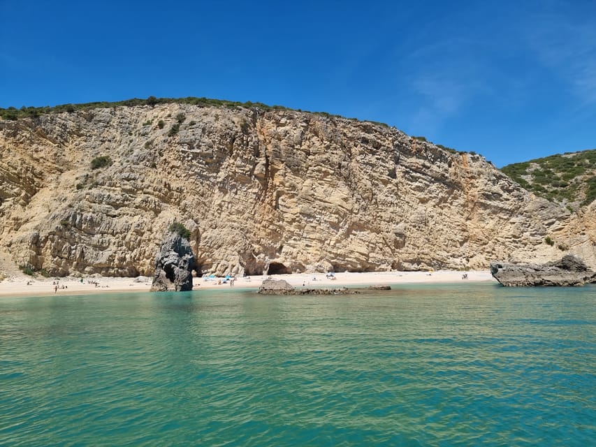 Sesimbra: BOAT TRANSFER PRAIA DO RIBEIRO DO HORSE | GetYourGuide