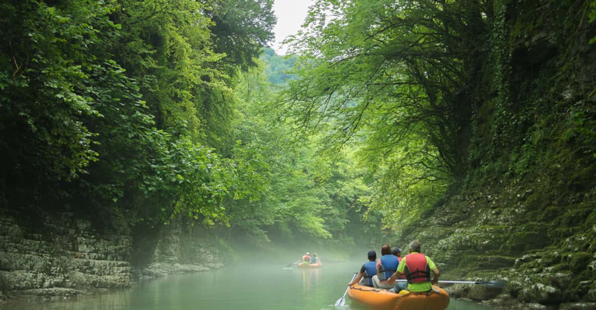 From Tbilisi: Martvili Canyon and Okatse Canyon Private Tour | GetYourGuide