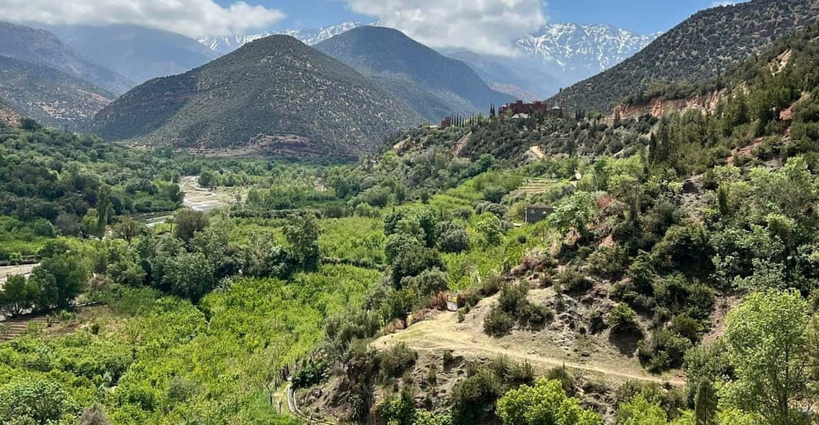 Marrakech : Montagnes de l'Atlas, désert d'Agafay, cascade et déjeuner ...