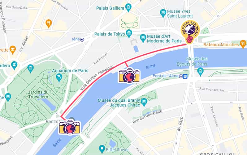Paris: Eiffel Tower and Paris Bridges Private Photowalk | GetYourGuide