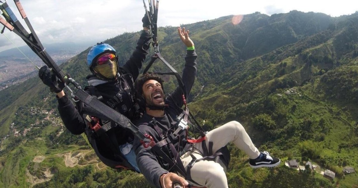 From Medellin: Tandem Paragliding Tour with Videos & Photos | GetYourGuide
