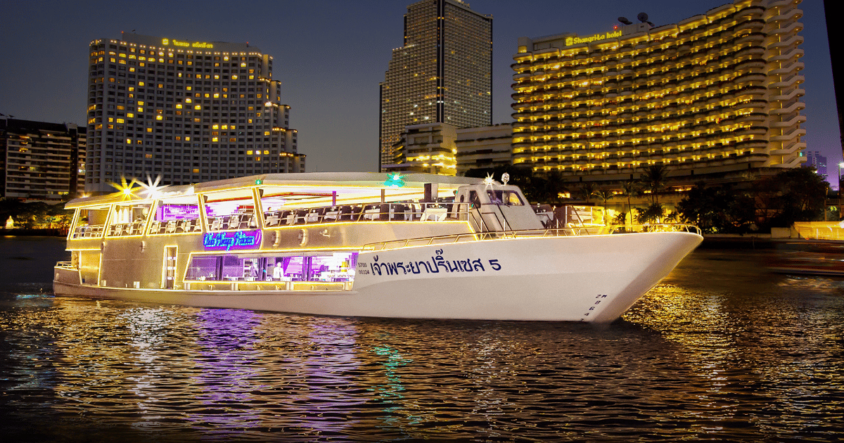 Bangkok: Chao Phraya Princess Dinner Cruise Ticket | GetYourGuide