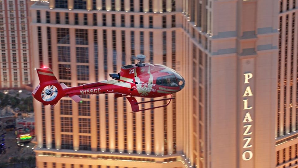 Las Vegas Helicopter Tour-Strip Night Flight with Transfer | GetYourGuide