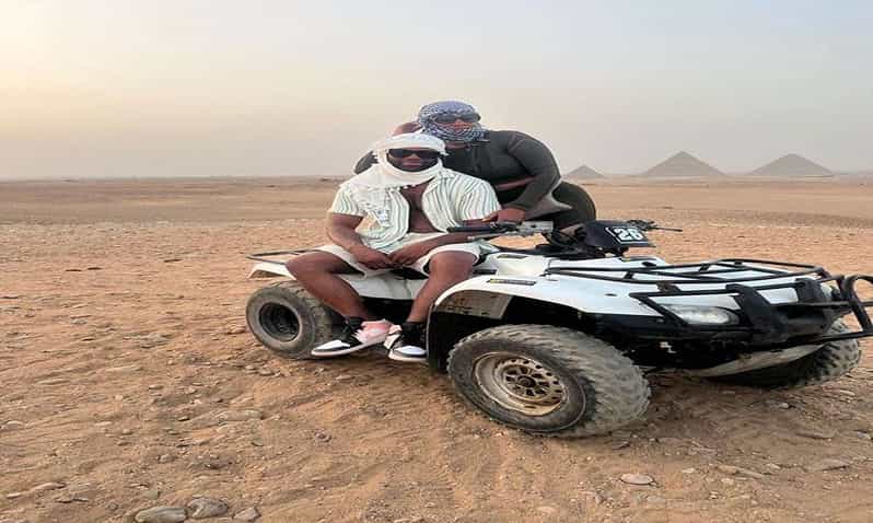 Cairo: ATV Quad Bike Ride At Giza Pyramids With Lunch | GetYourGuide