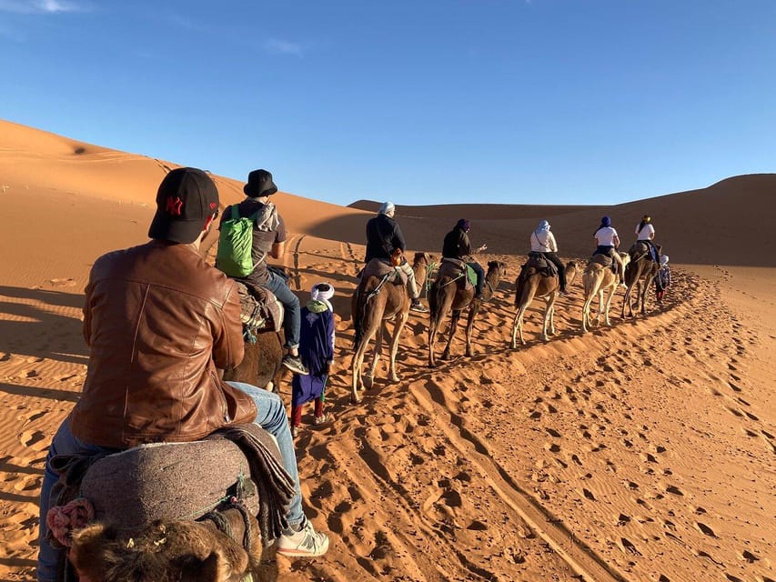 Merzouga: Overnight Camel Trek with Sandboarding | GetYourGuide