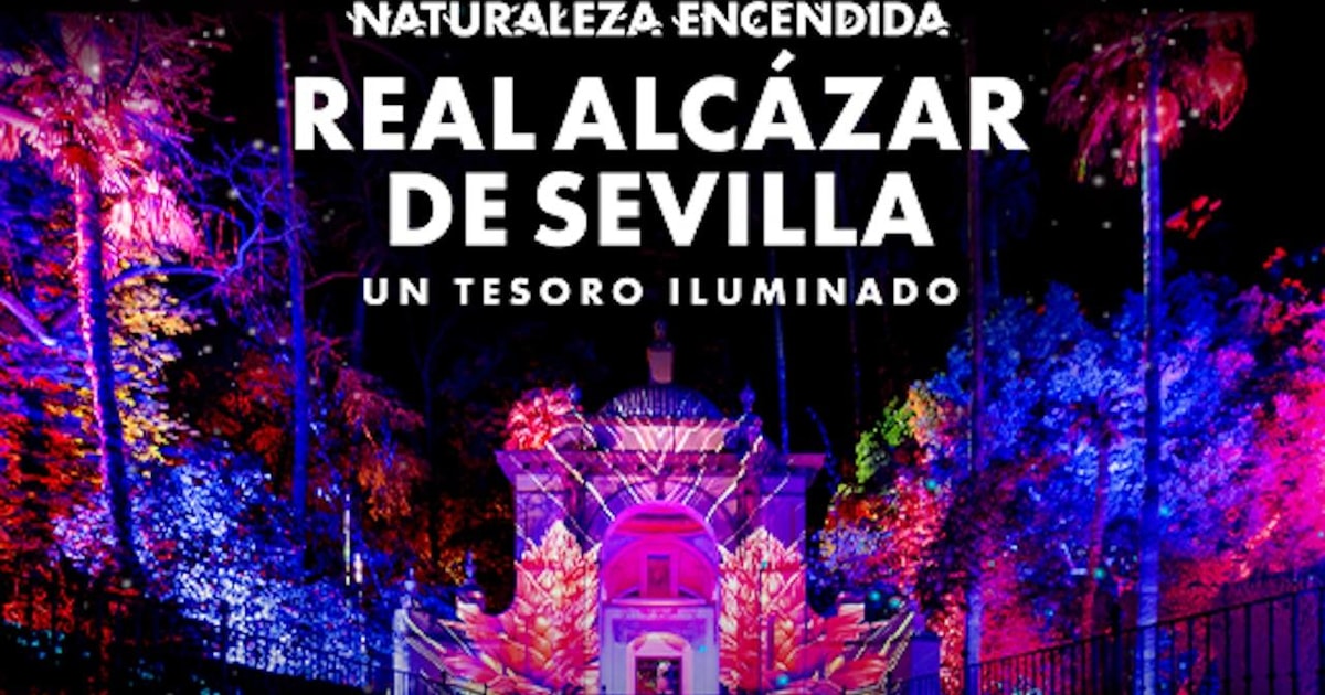 Alcázar of Seville: Naturaleza Encendida Light Show Ticket | GetYourGuide