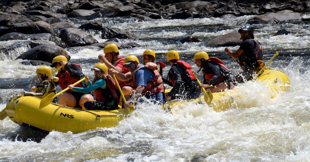 Mont-Tremblant: Full day White Water Rafting with Transport | GetYourGuide