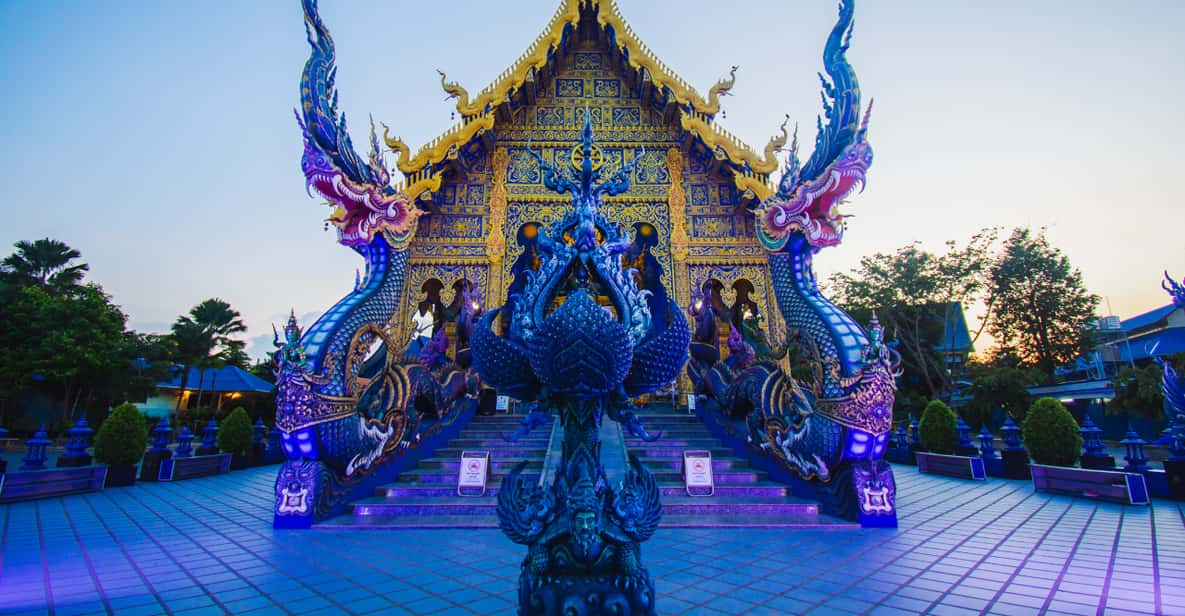 From Chiang Mai: Chiang Rai Blue, White, & Black Temple Tour | GetYourGuide