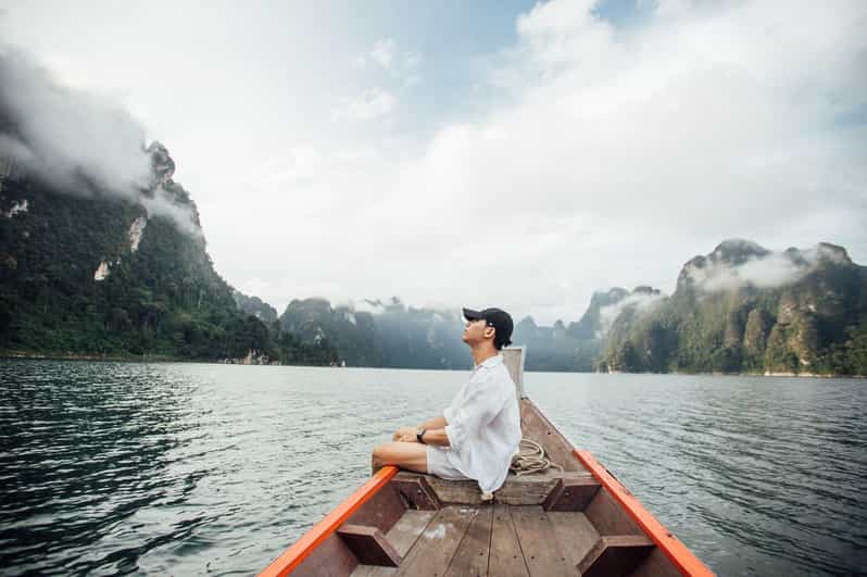 Από το Khao Phang: Chiew Larn Lake Day Trip & Coral Cave Tour ...