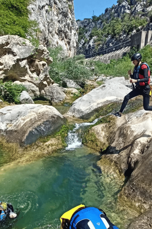 Split/Omiš: Canyoning on Cetina River with Certified Guides | GetYourGuide