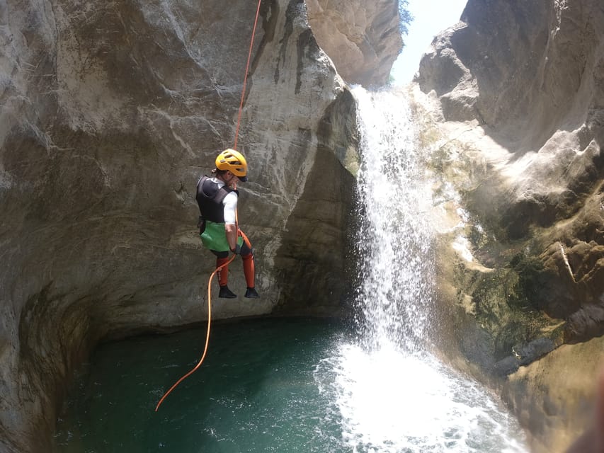 From Athens: Manikia Gorge Canyoning | GetYourGuide