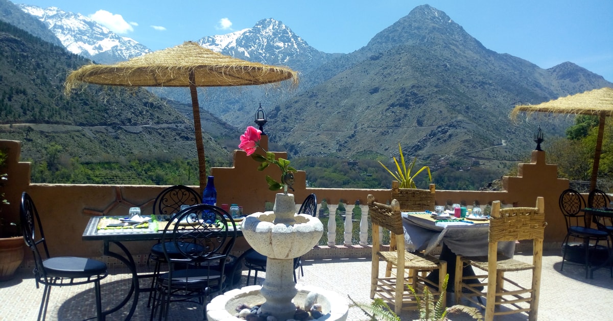 From Marrakech imlil waterfall And Agafay Desert all includ | GetYourGuide