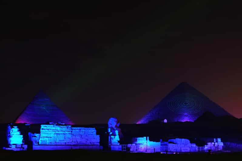 Giza: Sound & Light Show at Pyramids with Dinner | GetYourGuide