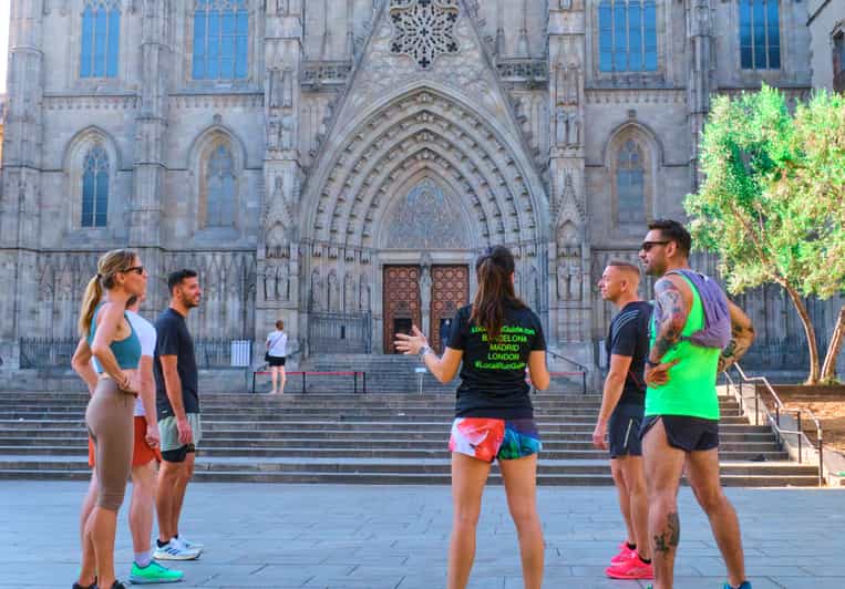 Barcelona: City Highlights Guided Running Tour | GetYourGuide