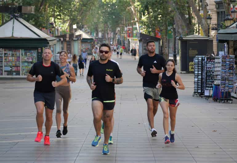Barcelona: City Highlights Guided Running Tour | GetYourGuide