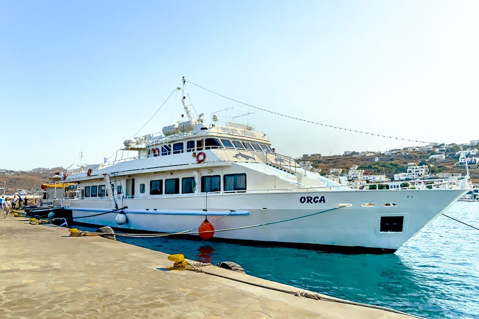 Mykonos: Delos Boat Transfer with Cell Phone Audioguide | GetYourGuide