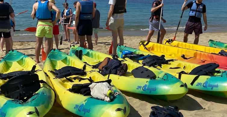 Kayak & Snorkel Tour to Platja de l'Almadrava in Roses | GetYourGuide