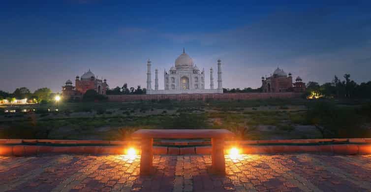 Taj Mahal Full Moon Night Tour from Delhi (All-Inclusive) | GetYourGuide