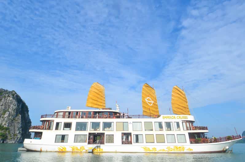 Halong Bay: 2 Days 1 Night Experience on Emperor Cruise | GetYourGuide