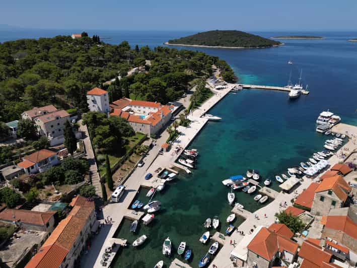 From Trogir: Half-Day 3 Island Tour with Blue Lagoon | GetYourGuide