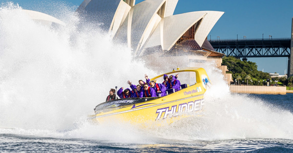 Sydney Harbour: 45-Minute Extreme Adrenaline Rush Ride | GetYourGuide
